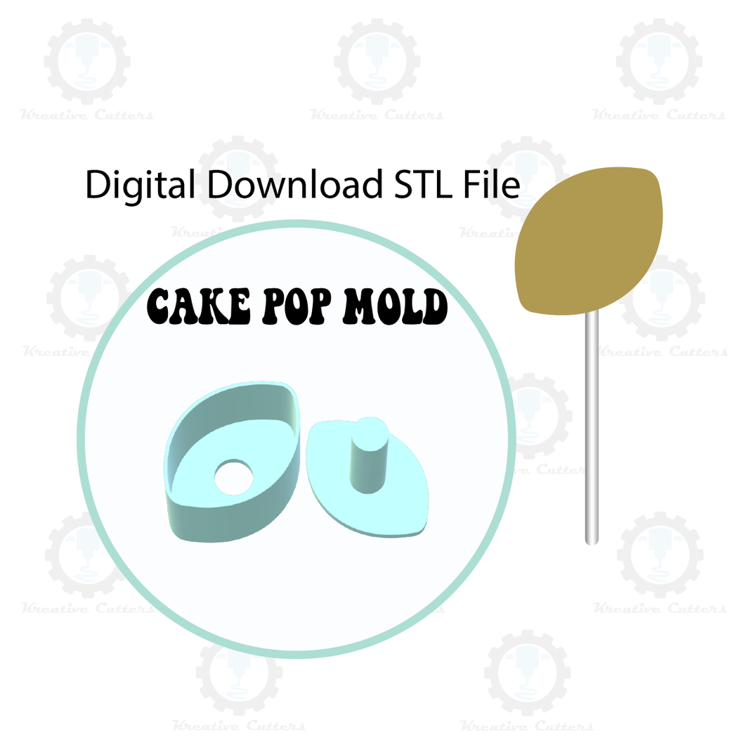 Cake Pop Molds | STL Files – Kreative Cutters INC